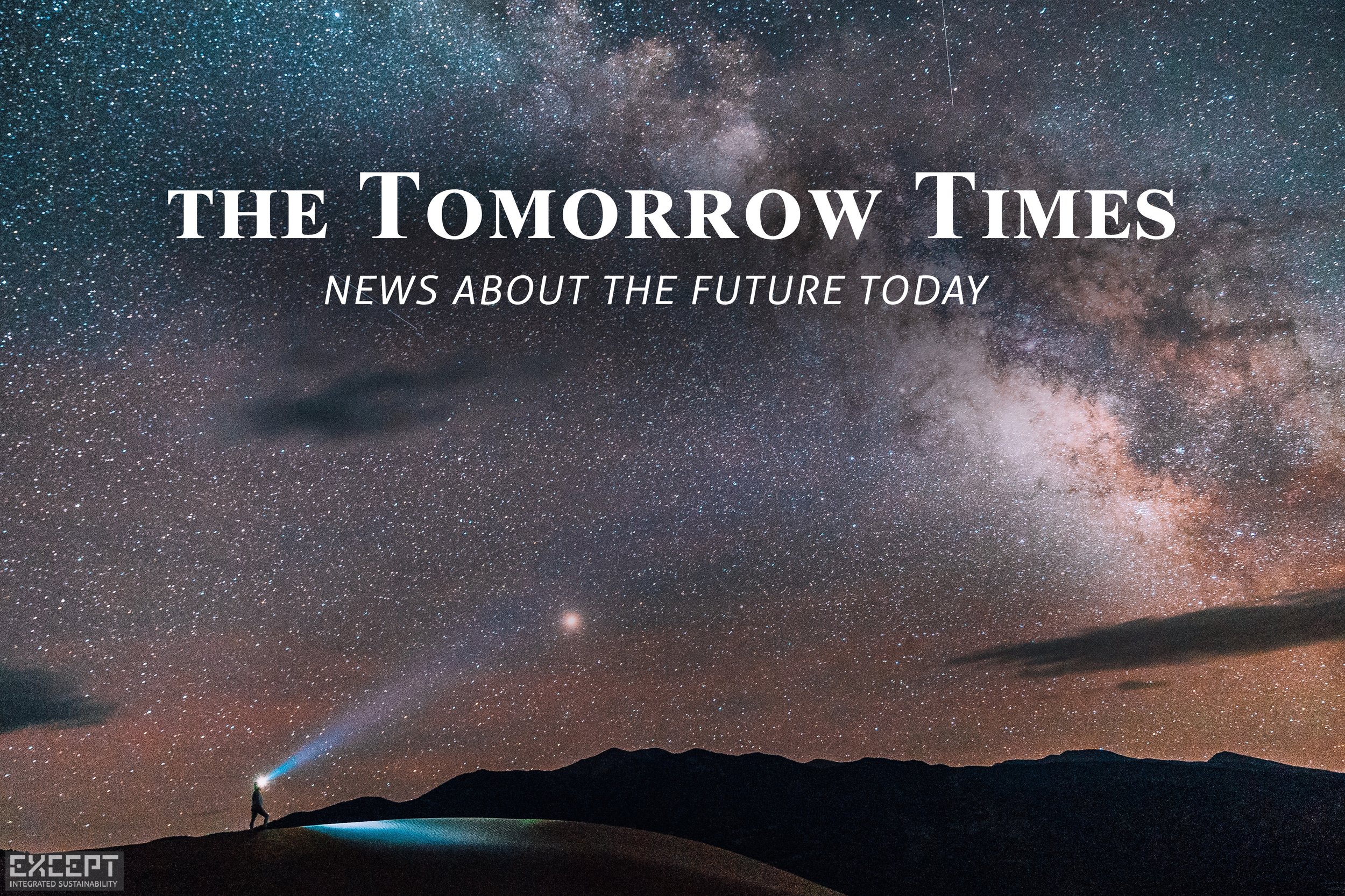 Except Integrated Sustainability | the Tomorrow Times - May‘21 - News ...